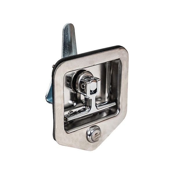 Buyers Products Stainless Steel Flush Mount Single-Point T-handle latch ...