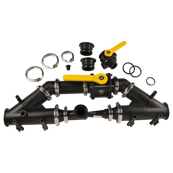 Banjo Manifold Inductor System, 3" Port, 14.5" H MIS300AA | Zoro