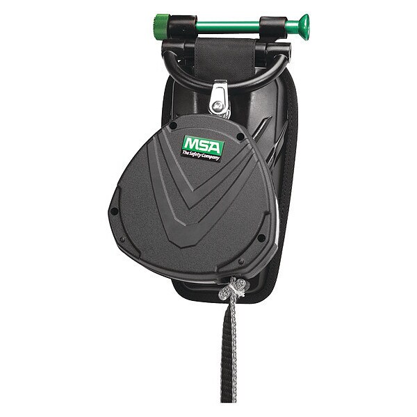 Msa Safety Leading-Edge Self Retracting Lifeline, 8 ft., Black 10192012 ...