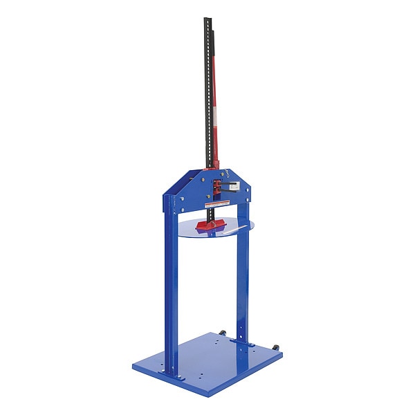 Zoro Select Manual Trash Compactor, Blue, 55 gal. MTC-55 | Zoro