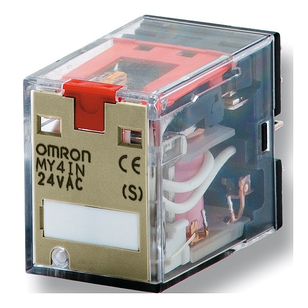 Omron Plug-In, General Purpose Relay, Square, 10 mA, 14, Plug-in MY4N DC100/110 (S) | Zoro