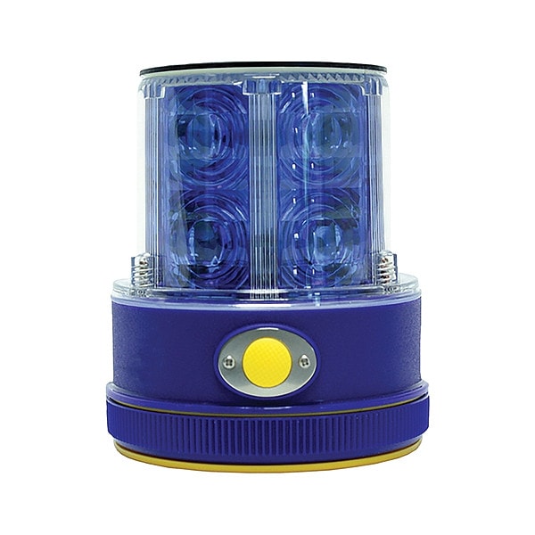 Railhead Gear Rechargeable Safety Light, Blue, LED, Solar M18-SOLAR B ...