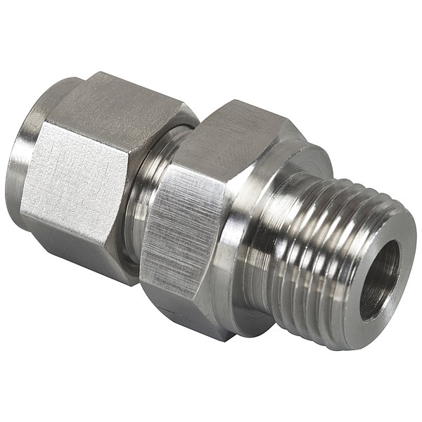 Brennan Industries Male ISO Parallel Connector, Gas, N7013 N7013-06-04 ...