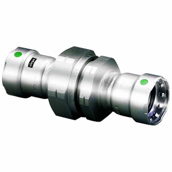 Viega Strt, SS, Press-fit 1 1/4", 1 1/4" 90925 | Zoro