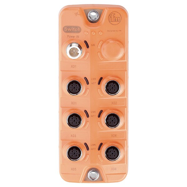 Ifm Ethernet Switch, M12 Connections, IP67 AL3050 | Zoro