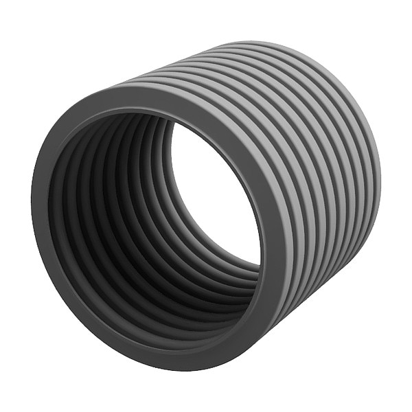 Reiku Corrugated Tubing, 98 ft., Size 2In. PARAB-52G | Zoro