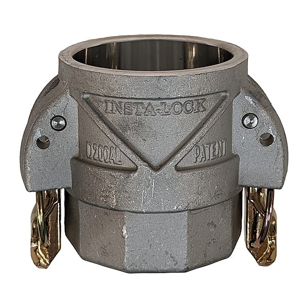 Insta-Lock Coupler with Locking Arms, 2 x 2In, 250psi QCG-D200 | Zoro