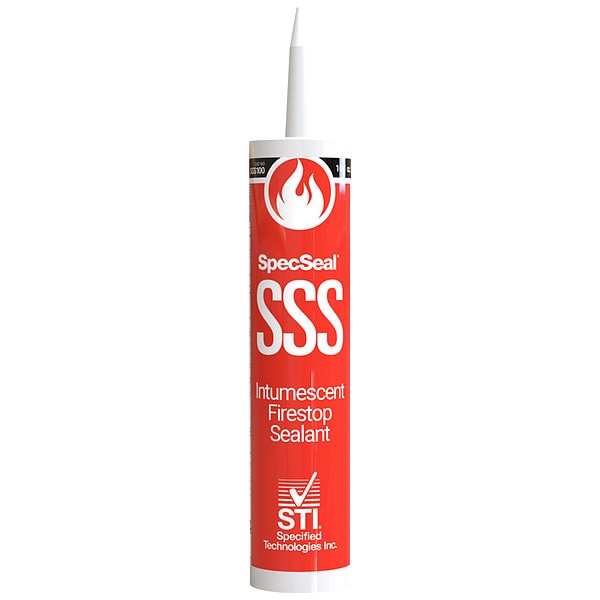 Sti Fire Barrier Sealant, 10.1 oz., Red SSS100 | Zoro