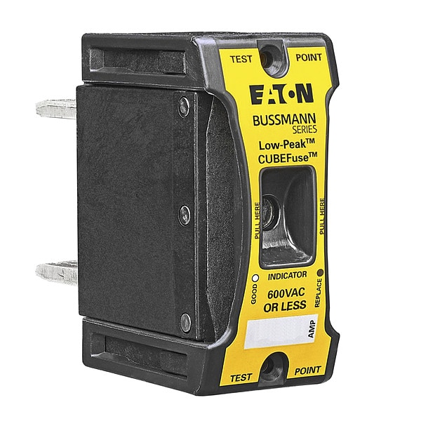 Eaton Bussmann Fuse, 600VAC, Cube, CF, 150A, 300VDC, Ind TCF150 | Zoro
