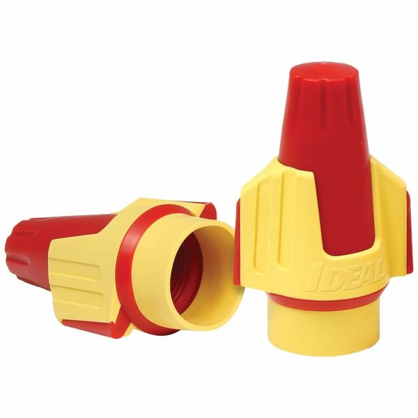 Twister Twist On Wire Connector, Red/Yellow, PK250 30-347 | Zoro