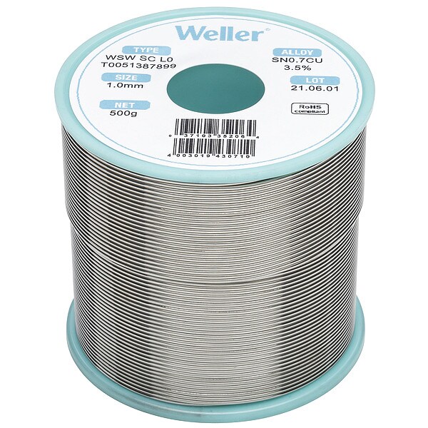 Weller Solder Wire T0051387899 | Zoro