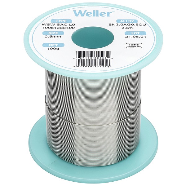 Weller Solder Wire T0051388499 | Zoro