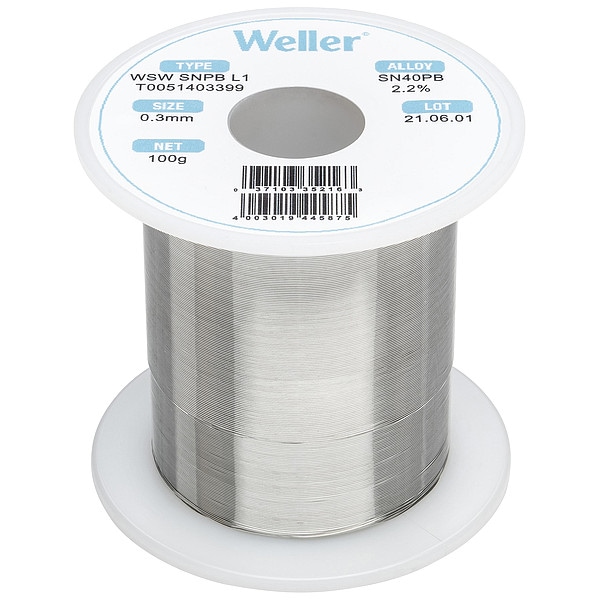 Weller Solder Wire T0051403399 | Zoro