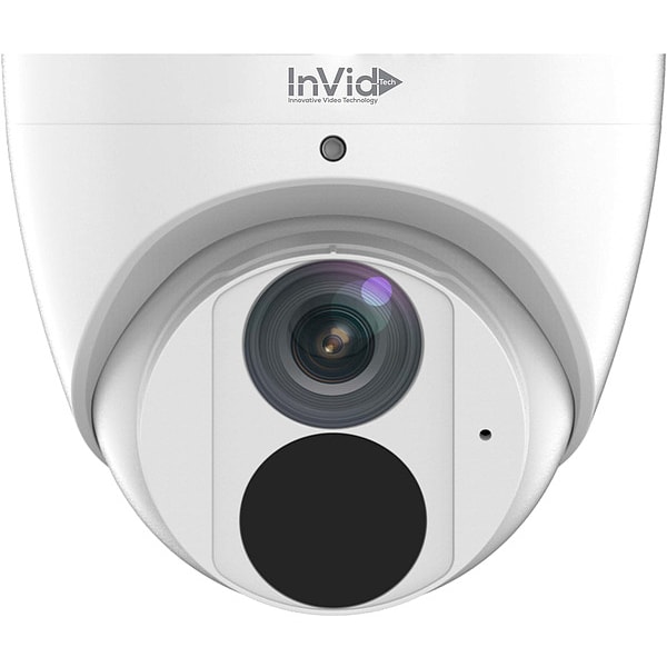 Invid Tech IP Camera, Miniature Turret, 4MP HD Res. VIS-P4TXIR28 | Zoro