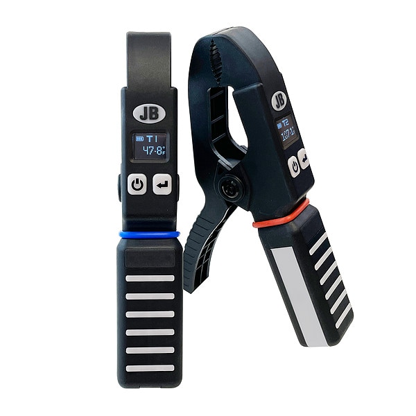 Jb Industries Temp Clamp Set, 2 in Pipe Dia, Plastic WC-2 | Zoro