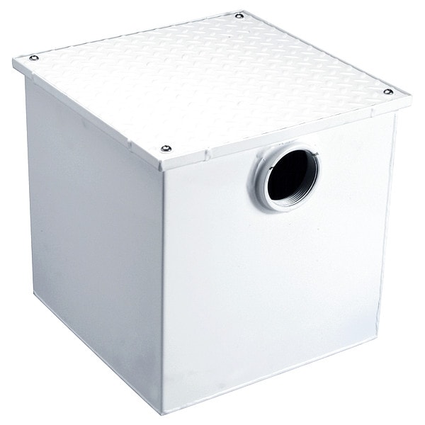 Zurn Interceptor, Lint, 16-1/2inHx17in.Wx13inD Z1185-3-2IP | Zoro