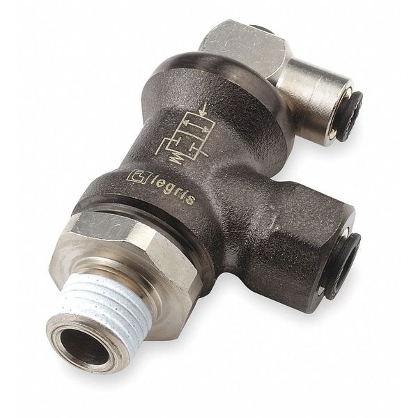 Legris Lockout Valve, Tube Sz 6mm, Brass 7880 06 13 | Zoro