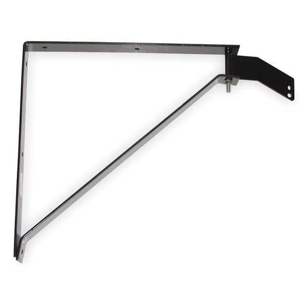 Multifan Wall Mount Bracket, Steel, Black BRACKETW30 | Zoro