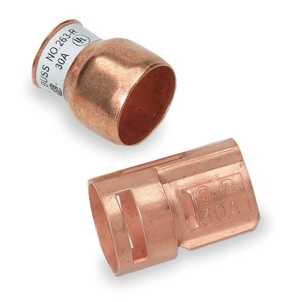 Eaton Bussmann Fuse Reducer,RK1,RK5,30A,Holder 60A,250V (NO.263-R) | Zoro