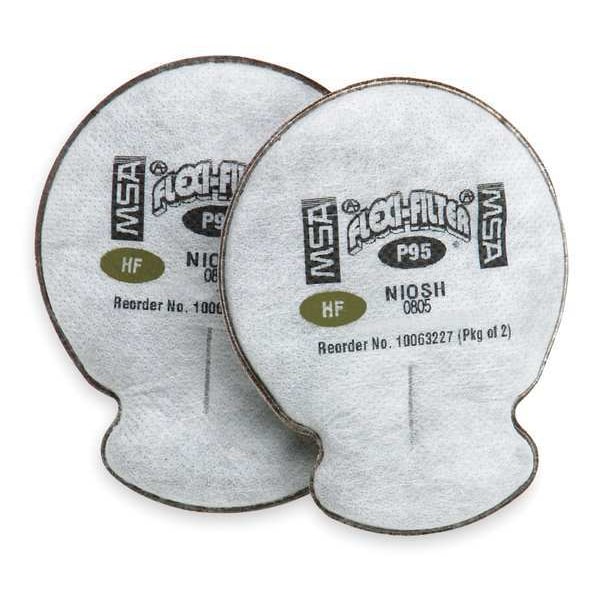 Msa Safety Filter, Flexi-Filters, Black, Bayonet, MSA(R) Advantage ...