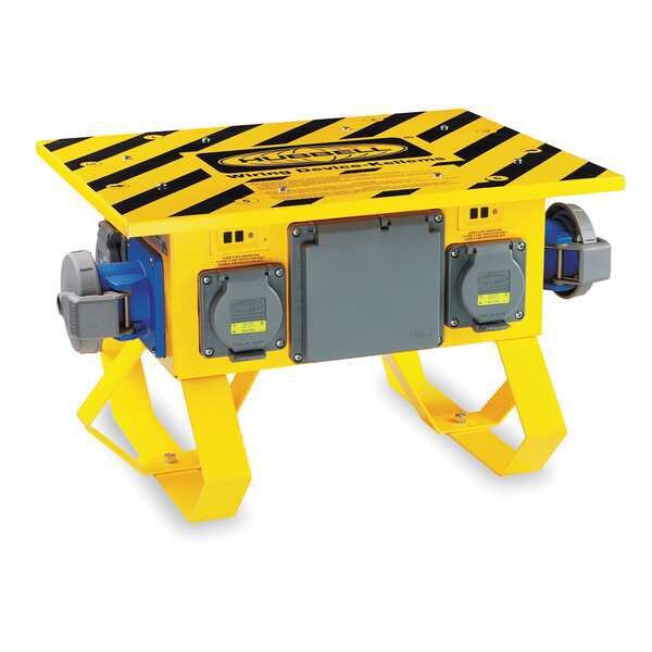 Hubbell Wiring Device-Kellems Power Distribution Box, 60 AC, 120/208V ...