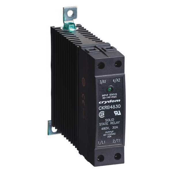 Crydom Solid State Relay, 1 Phase, Box Clamp, DIN Rail, SCR CKRA2420 | Zoro