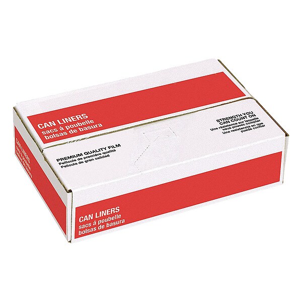 Tough Guy 35 gal. Biohazard Bags, Super Heavy, 1.30 mil, Red, 100 PK 1FC24 | Zoro