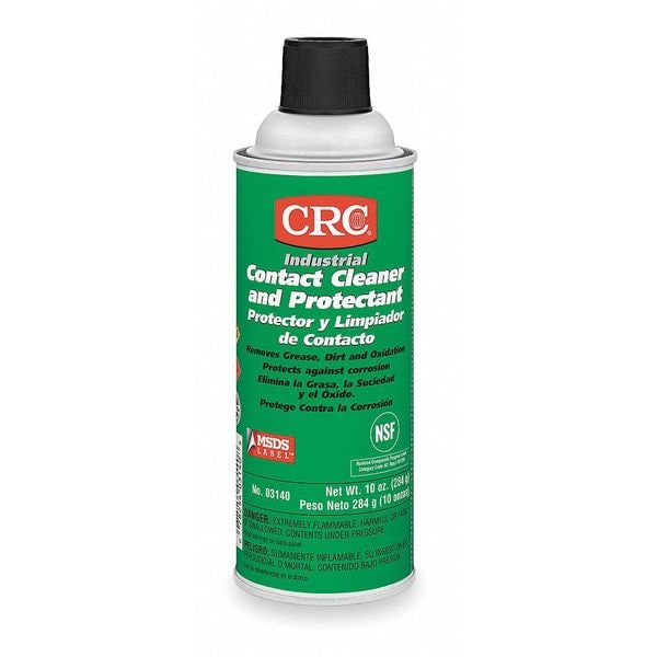 Crc Contact Cleaner and Protectant, Aerosol Spray Can, 10 oz, Liquid ...