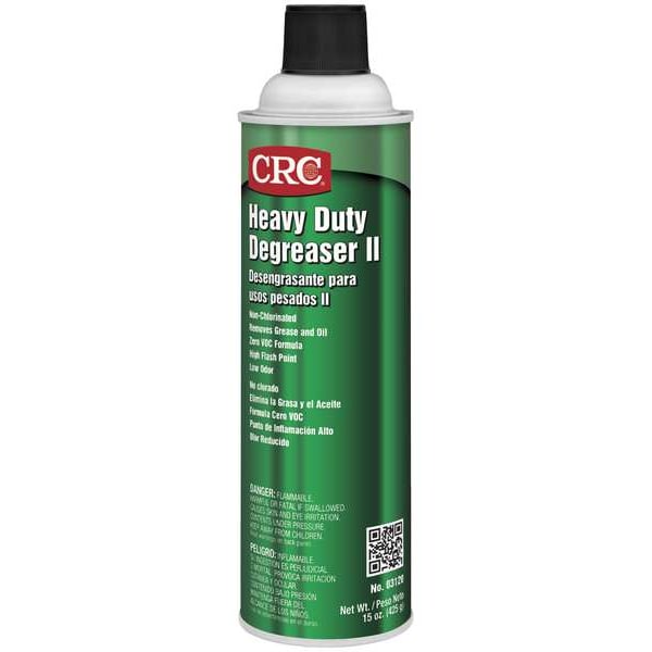 Crc Heavy Duty Degreaser II, 15 oz Aerosol Spray Can, Ready To Use ...