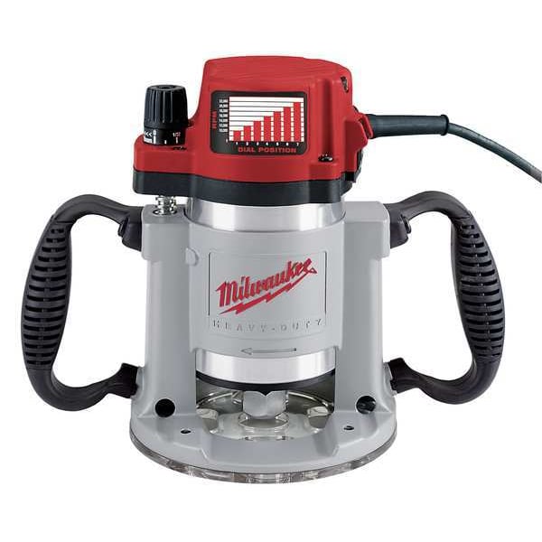 MILWAUKEE 3-1/2 Max HP Fixed-Base Production Router (5625-20) | Zoro