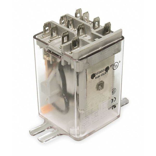 Dayton Plug-In Relay, 24VDC Coil Volts, Square, 5 Pin, SPDT 1EHZ2 | Zoro