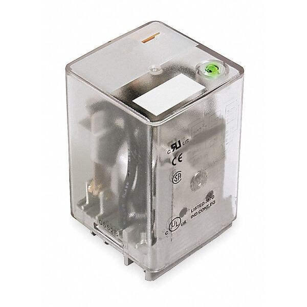 Dayton Plug-In Relay, 12VDC Coil Volts, Square, 5 Pin, SPDT 1EHZ4 | Zoro