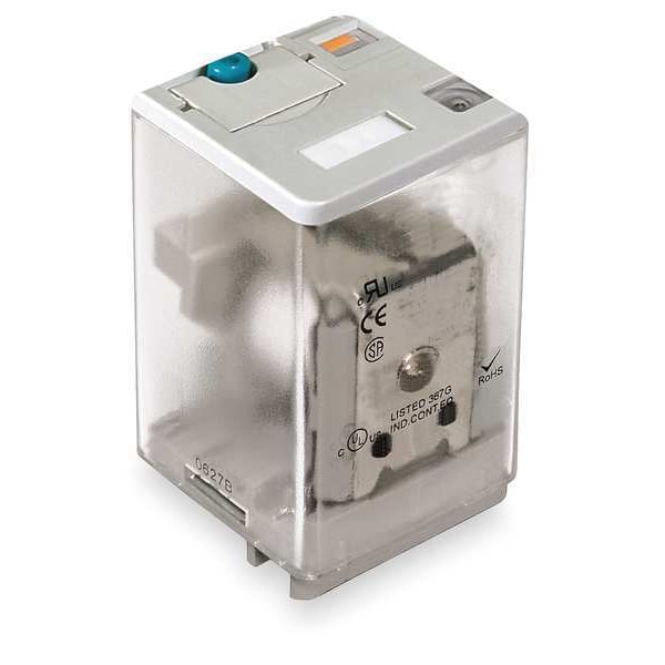 Dayton General Purpose Relay, 240V AC Coil Volts, Square, 11 Pin, 3PDT 1EJE5 | Zoro