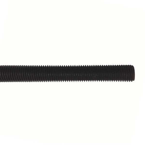 Zoro Select Fully Threaded Rod, 7/8"-9, 2 ft, Nylon, 6/6, Plain Finish ...