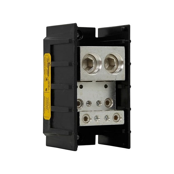 Eaton Bussmann Power Distribution Block, Open, 1 Pole, 840 A Copper, 600 V AC/DC 16528-1 | Zoro