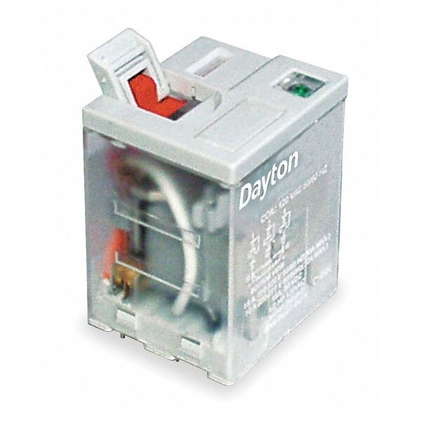 Dayton General Purpose Relay, 24VDC Coil Volts, Square, 11 Pin, 3PDT 1EZ94 | Zoro