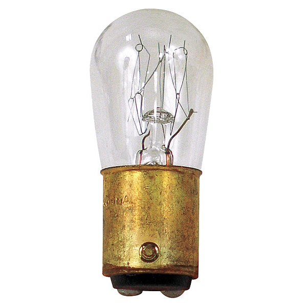 Current GE LIGHTING 6.0W, S6 Incandescent Light Bulb 6S6DC-120V | Zoro