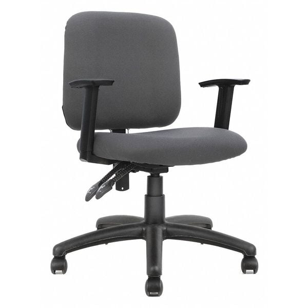 Zoro Select Desk Chairs, Fabric, Adjustable 1FAL5 | Zoro