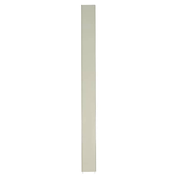 Asi Global Partitions 82" x 7" Pilaster Toilet Partition, Cellular ...