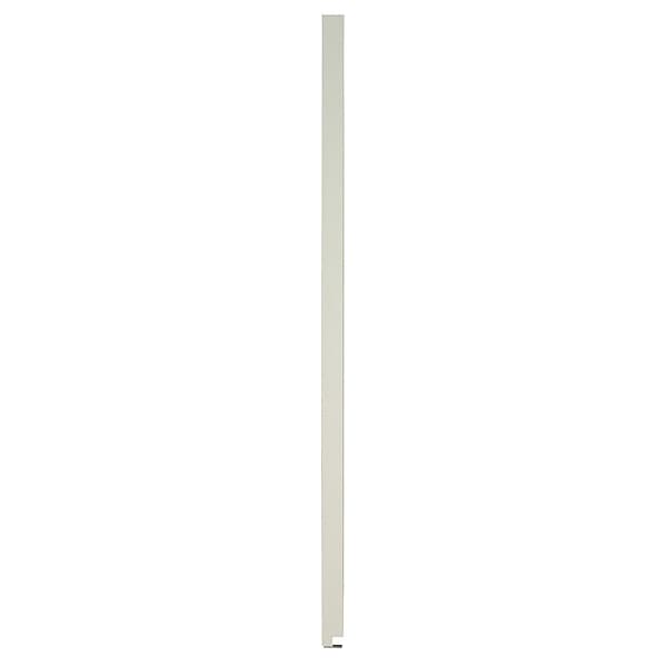 Asi Global Partitions 82" x 8" Pilaster Toilet Partition, Solid Polymer ...