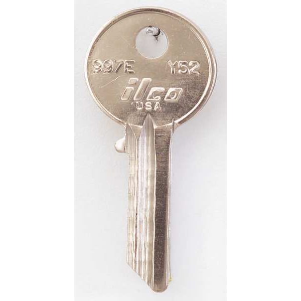 Kaba Ilco Key Blank,Brass,Type Y52,5 Pin,PK10 (997E-Y52) | Zoro