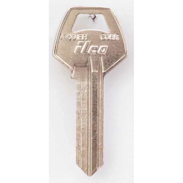 Kaba Ilco Key Blank, Brass, Type CO88, PK10 A1001EH-CO88 | Zoro