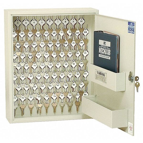 Hpc Two Tag Key Cabinet, 80 Key Capacity KEKAB-T80X | Zoro