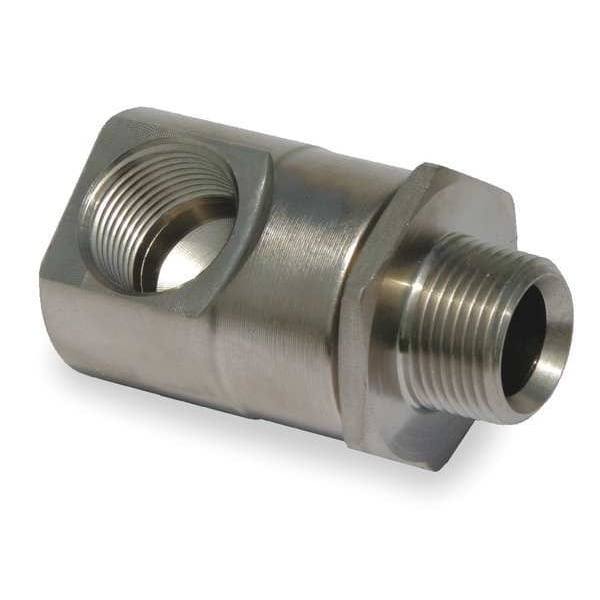 Reelcraft Swivel, 90 Deg., Steel, 3/4 in FNPT Inlet S602026 | Zoro