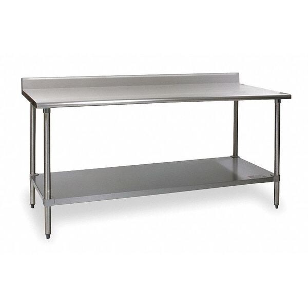 Eagle Group Worktable, 60 In. W, 30 In. D, 600 lb. T3060SEB-BS | Zoro