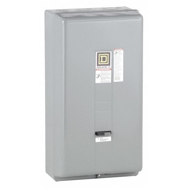Square D Magnetic Motor Starter, Non-Reversing, No Auxiliary Contacts ...