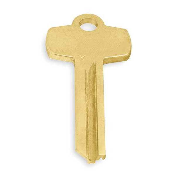 Master Lock Key Blank, Brass, Best K Keyway, 6 Pins KCKKBWWG | Zoro