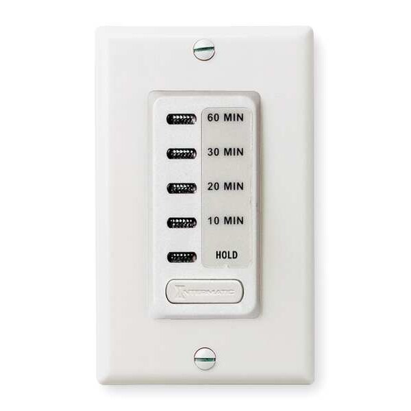 Intermatic Auto Shut Off Timer, White, 1/4 HP EI210W | Zoro