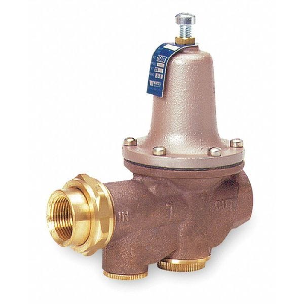 Watts Water Pressure Reducing Valve, 1 In. 1 25AUB HP | Zoro