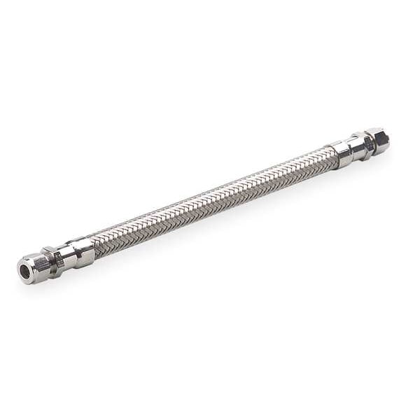 Hose Master 3/8" Dia x 12" L SS Flexible Instrumentation Metal Hose ...